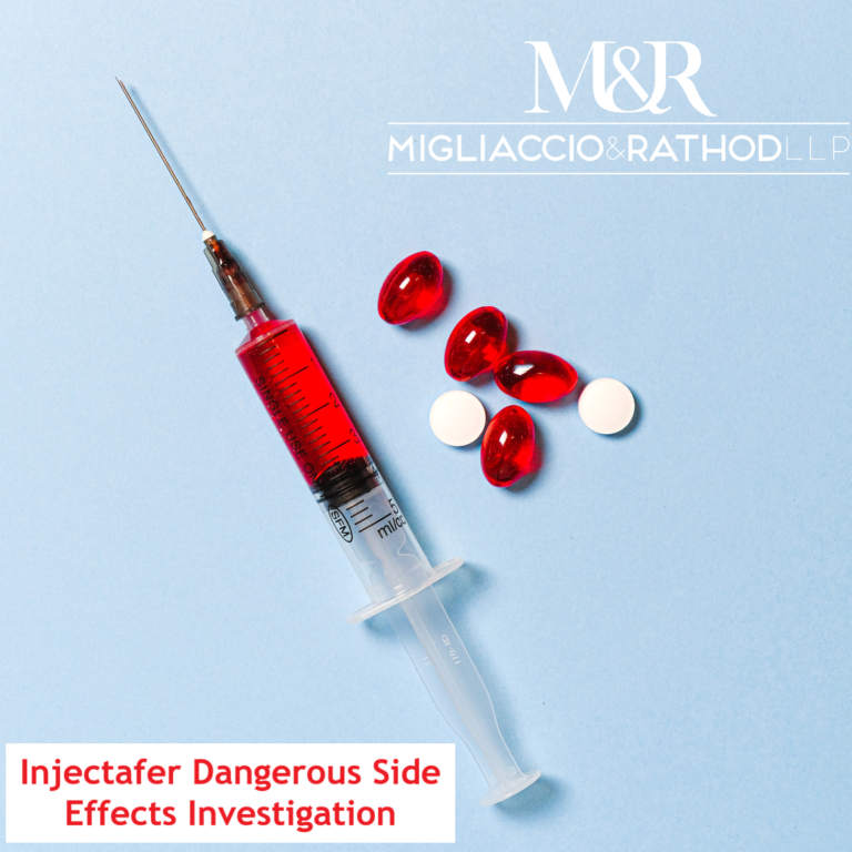 Injectafer Dangerous Side Effects Investigation | Migliaccio & Rathod LLP