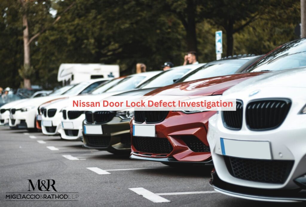 Nissan Door Lock Defect Investigation - M&R