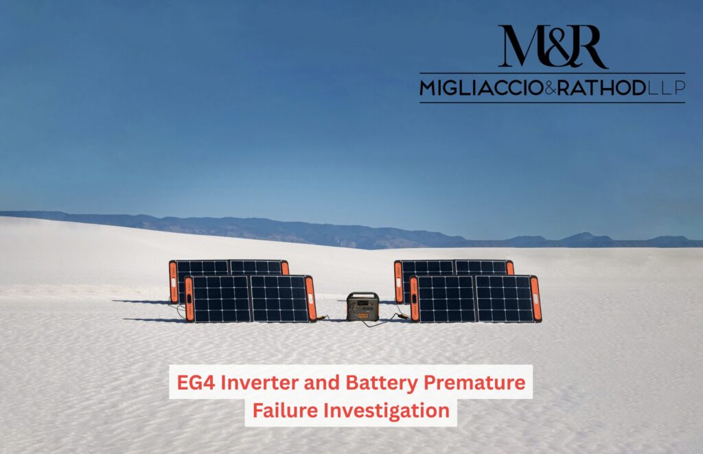 EG4 Inverter and Battery Premature Failure Investigation - M&R