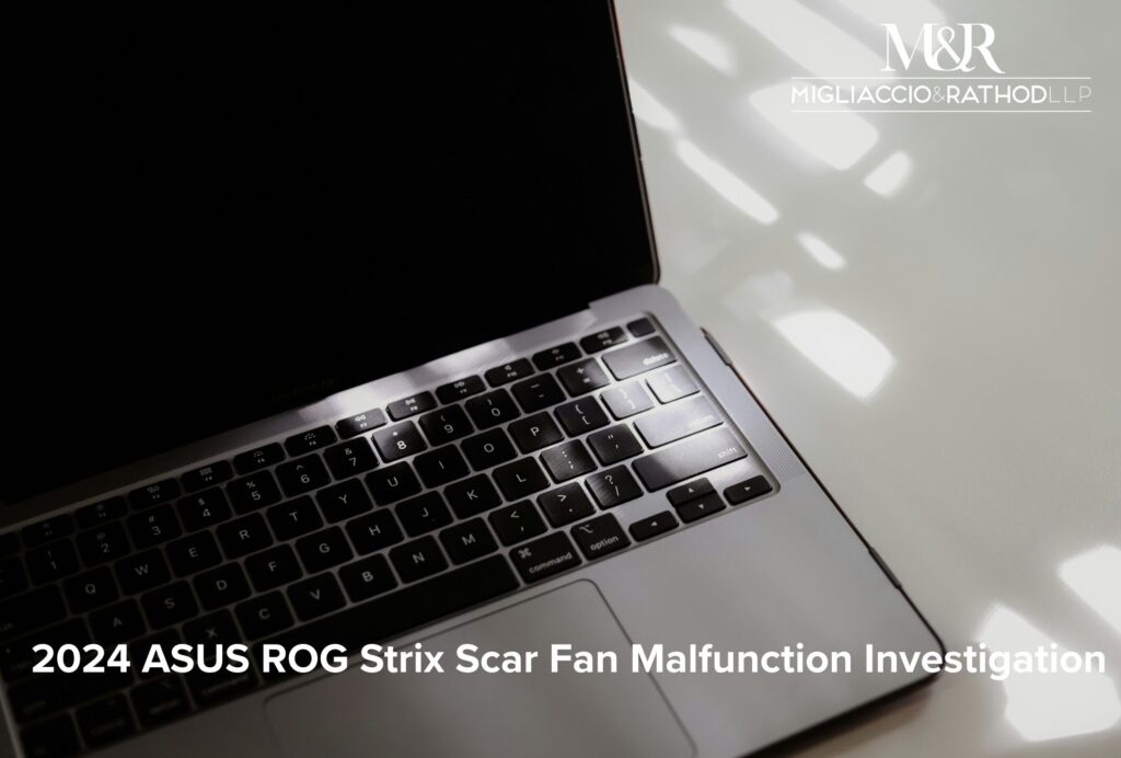 2024 ASUS ROG Strix Scar Fan Malfunction Investigation - M&R