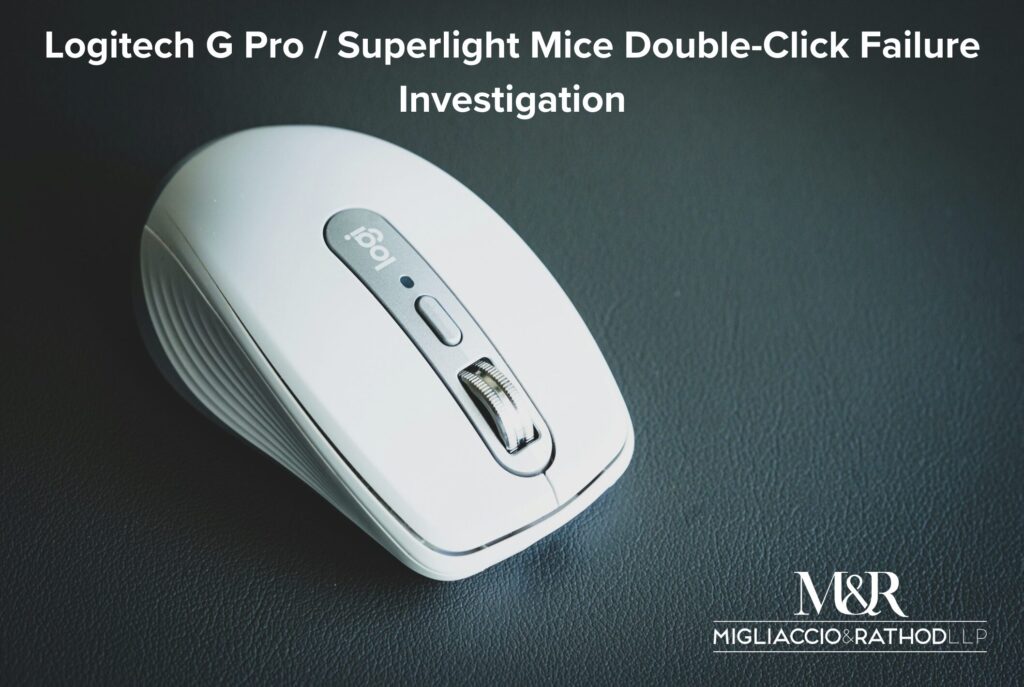Logitech G Pro / Superlight Mice Double-Click Failure Investigation - M&R