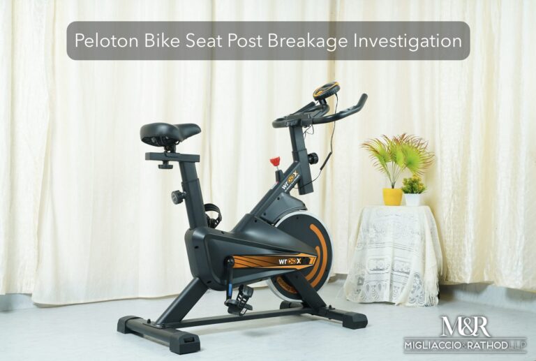 Peloton Bike Seat Post Breakage Investigation - M&R