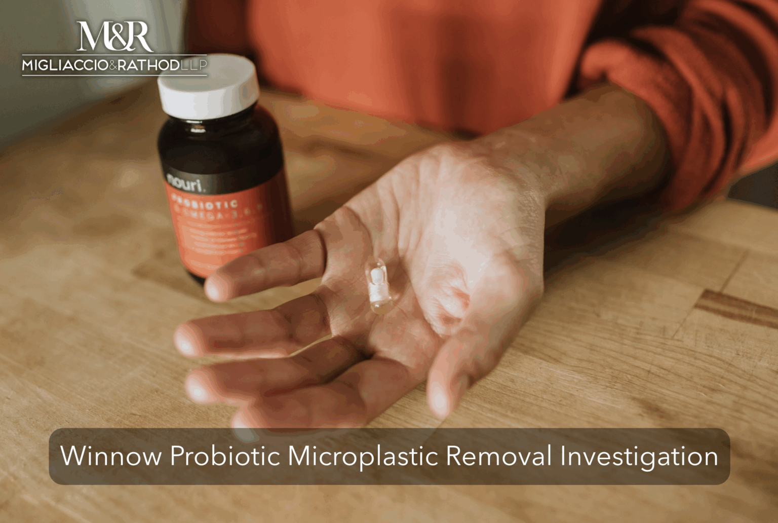 Winnow Probiotic Microplastic Removal Investigation - M&R