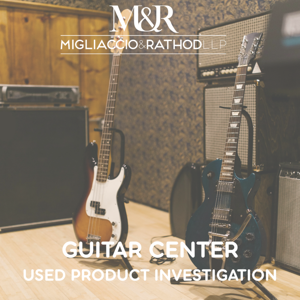 Guitar Center Used Product Investigation - M&R