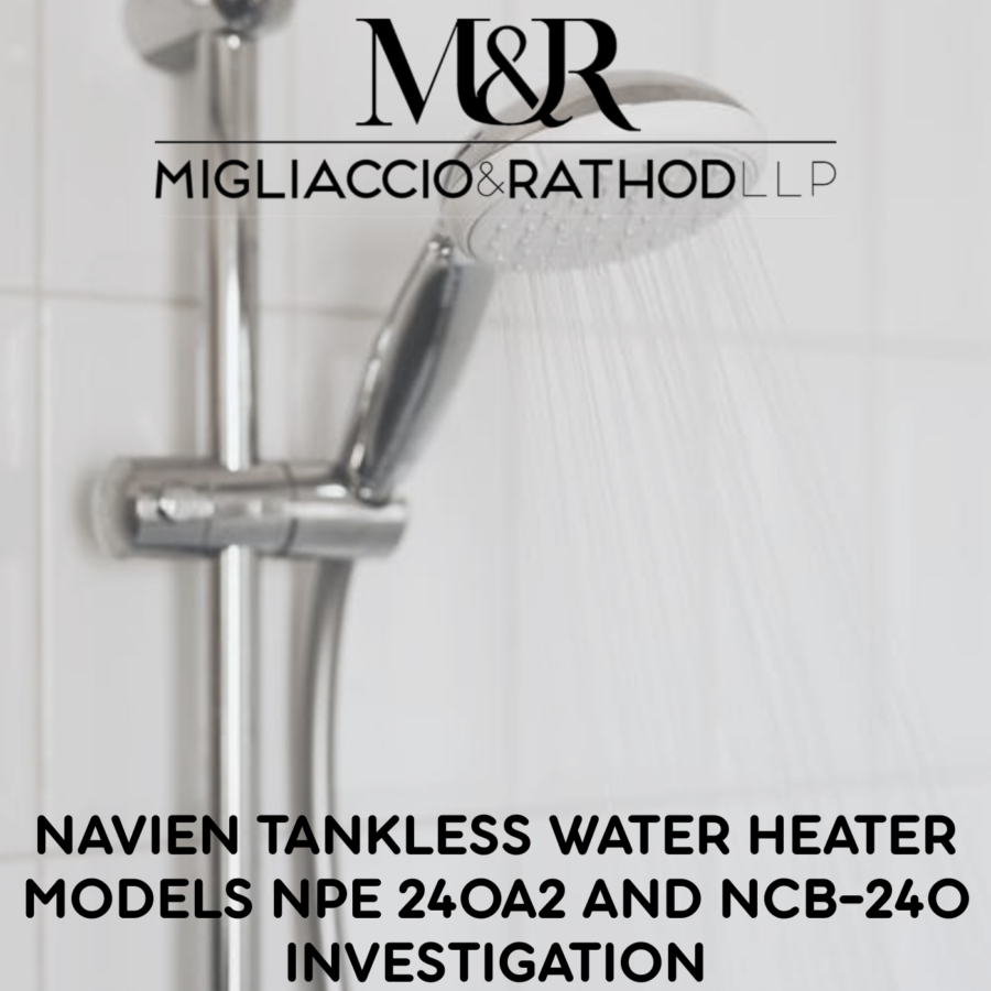 Navien Tankless Water Heater Models NPE 240A2 and NCB-240 Investigation ...
