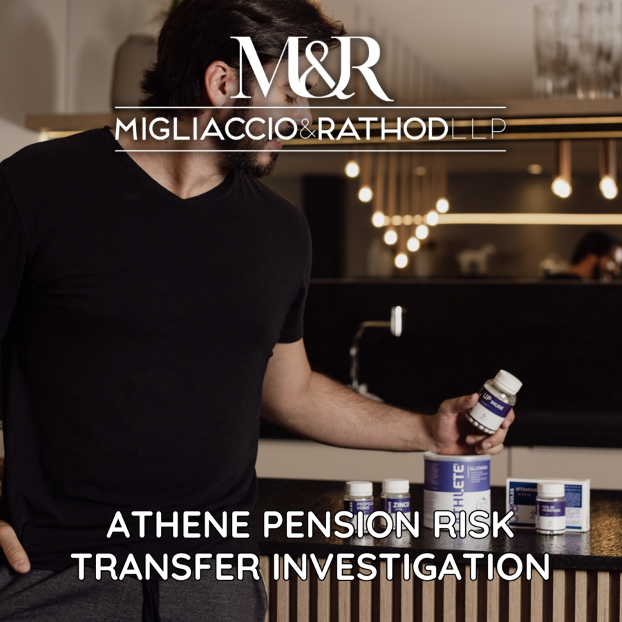 Athene Pension Risk Transfer Investigation - M&R