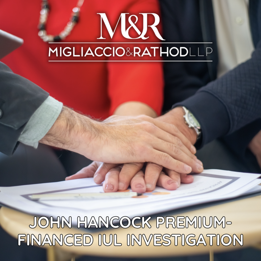 John Hancock Premium Financed IUL Investigation - M&R