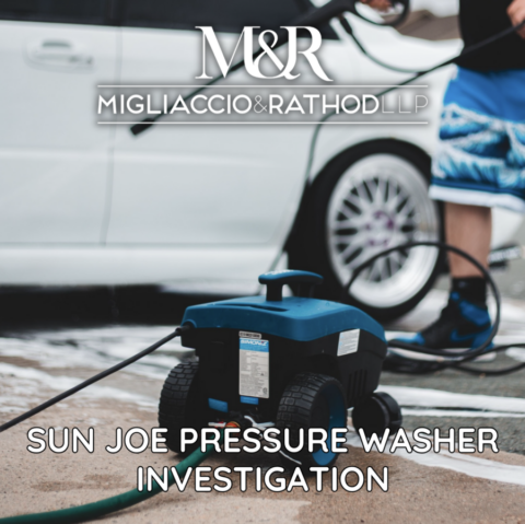 Sun Joe Pressure Washer Investigation - M&R
